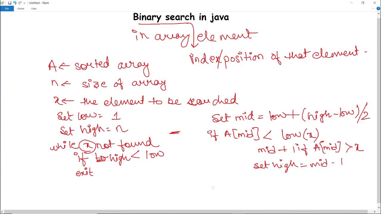 Java Program to Implement Binary Search Algorithm | What is binary ...