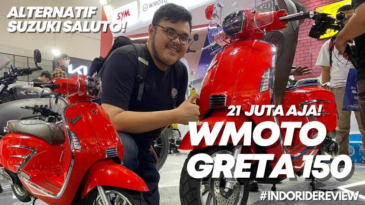 KELAMAAN NUNGGU SUZUKI SALUTO? INI DULU AJA!! WMOTO GRETA 150🔥 - YouTube