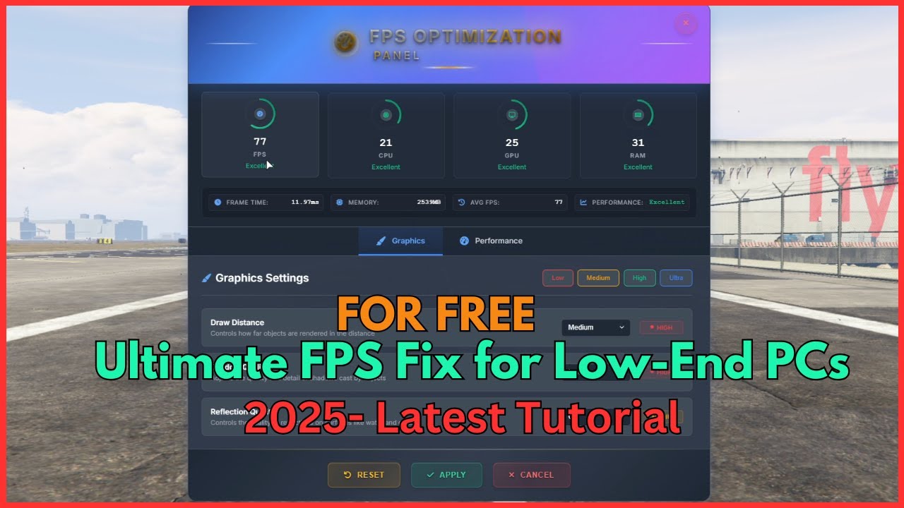 Boost FPS Instantly in FiveM with This Optimization Panel! 🔧 | Fivem ...