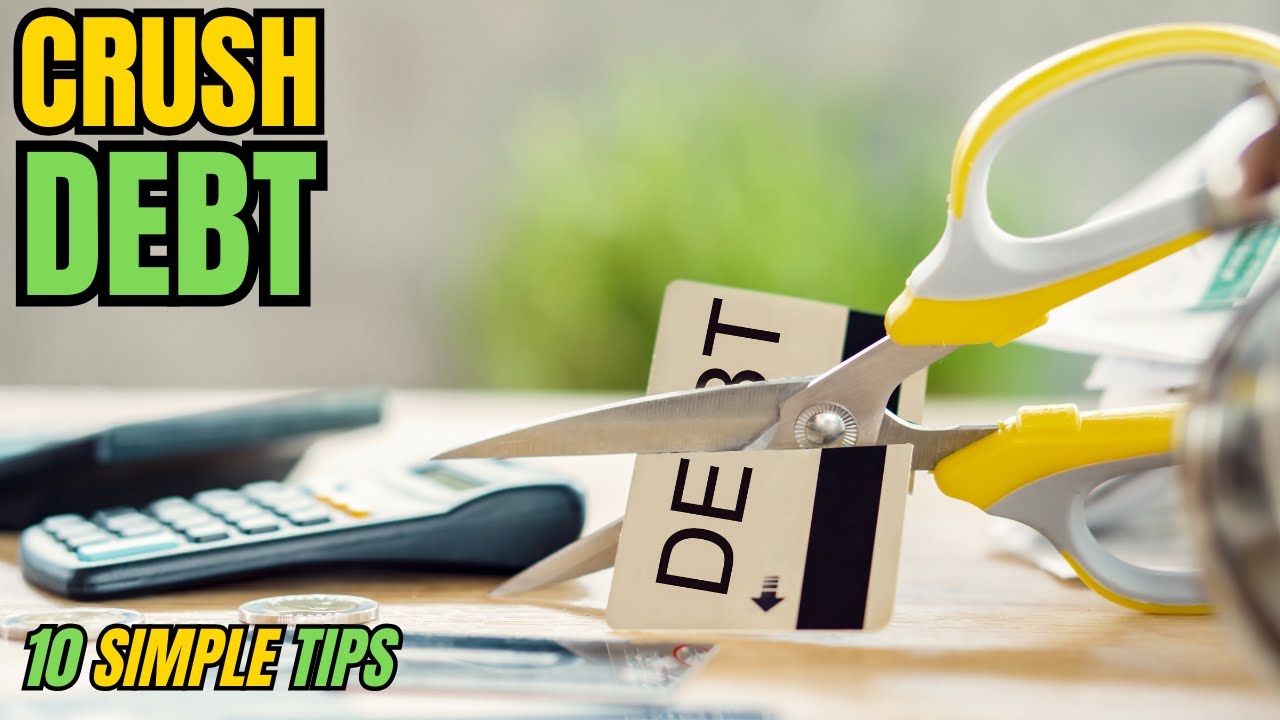 How to CRUSH DEBT: 10 Simple TIPS to Escape Credit Cards & Pay Off Debt ...