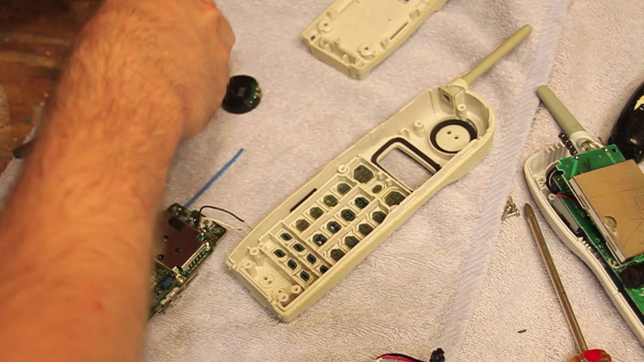 Uniden EXI7960 Repair -- Receiver Capsule Replacement - YouTube