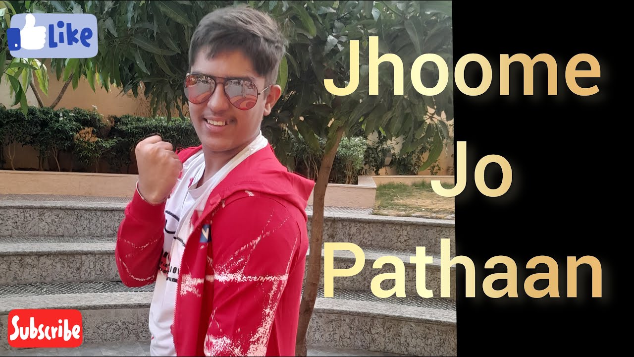 Dance on Jhoome Jo Pathaan song/ Mahir Shah - YouTube