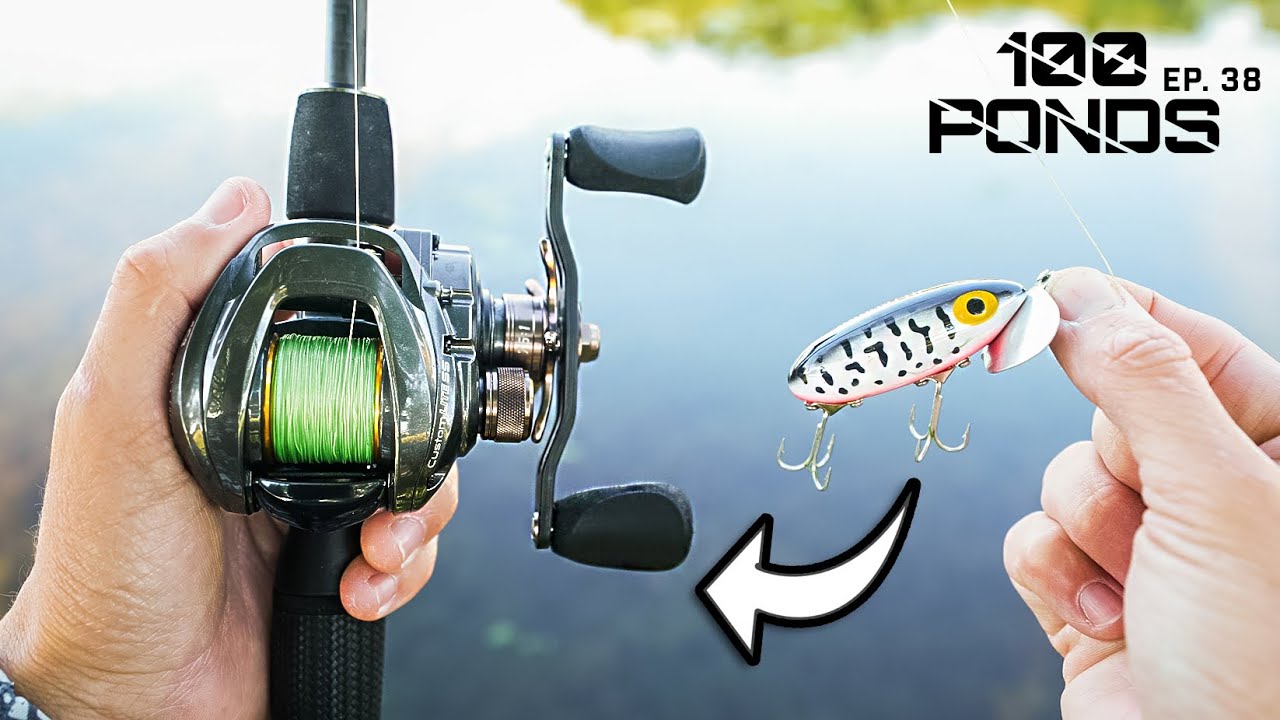 Fishing Old Fashioned Topwater In Ponds! (100 Ponds Ep. 38) - YouTube