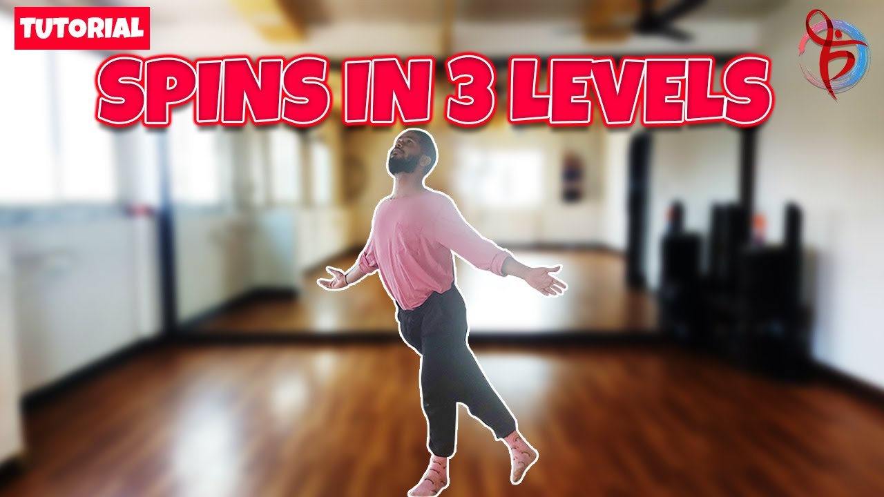 Dance Spins For Beginners | Spins in 3 Levels | Contemporary Dance ...