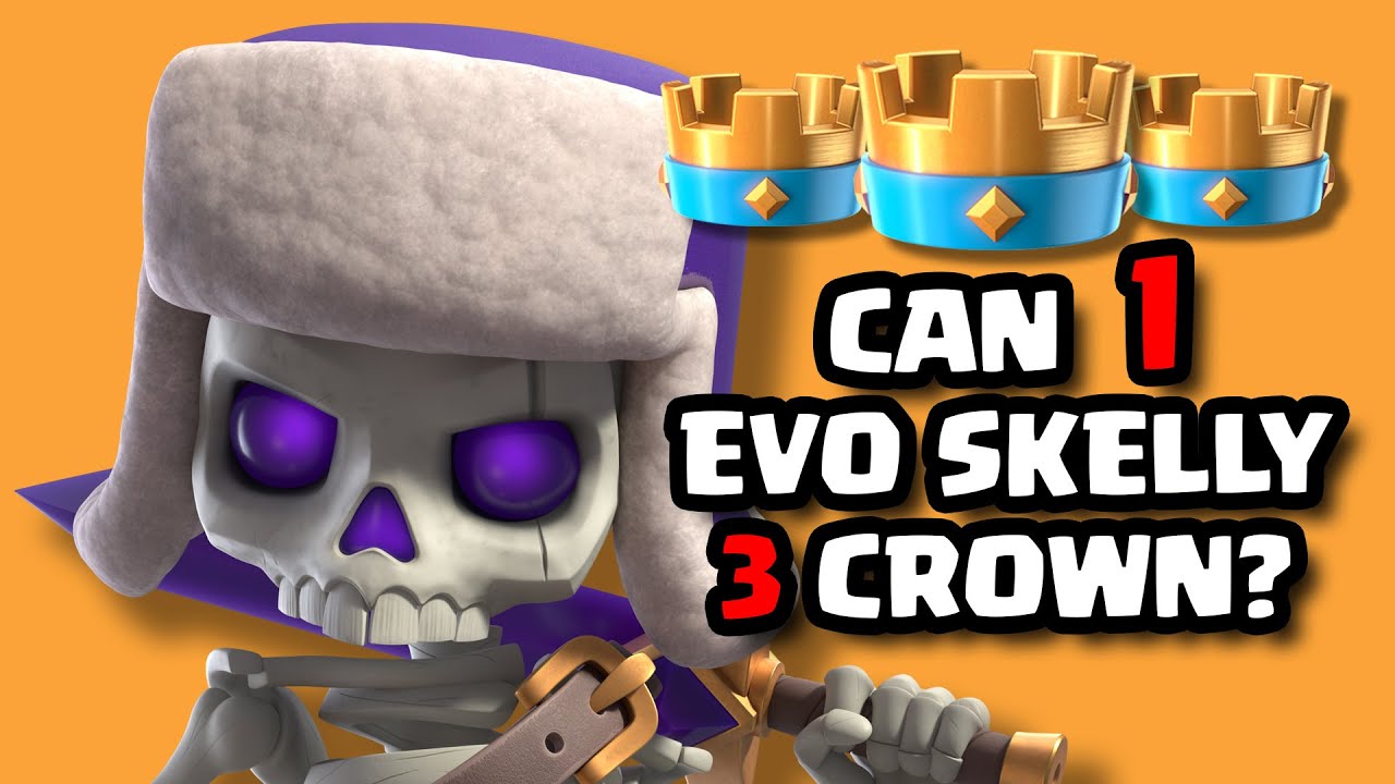 Can 1 Evo Skelly 3 Crown? - YouTube