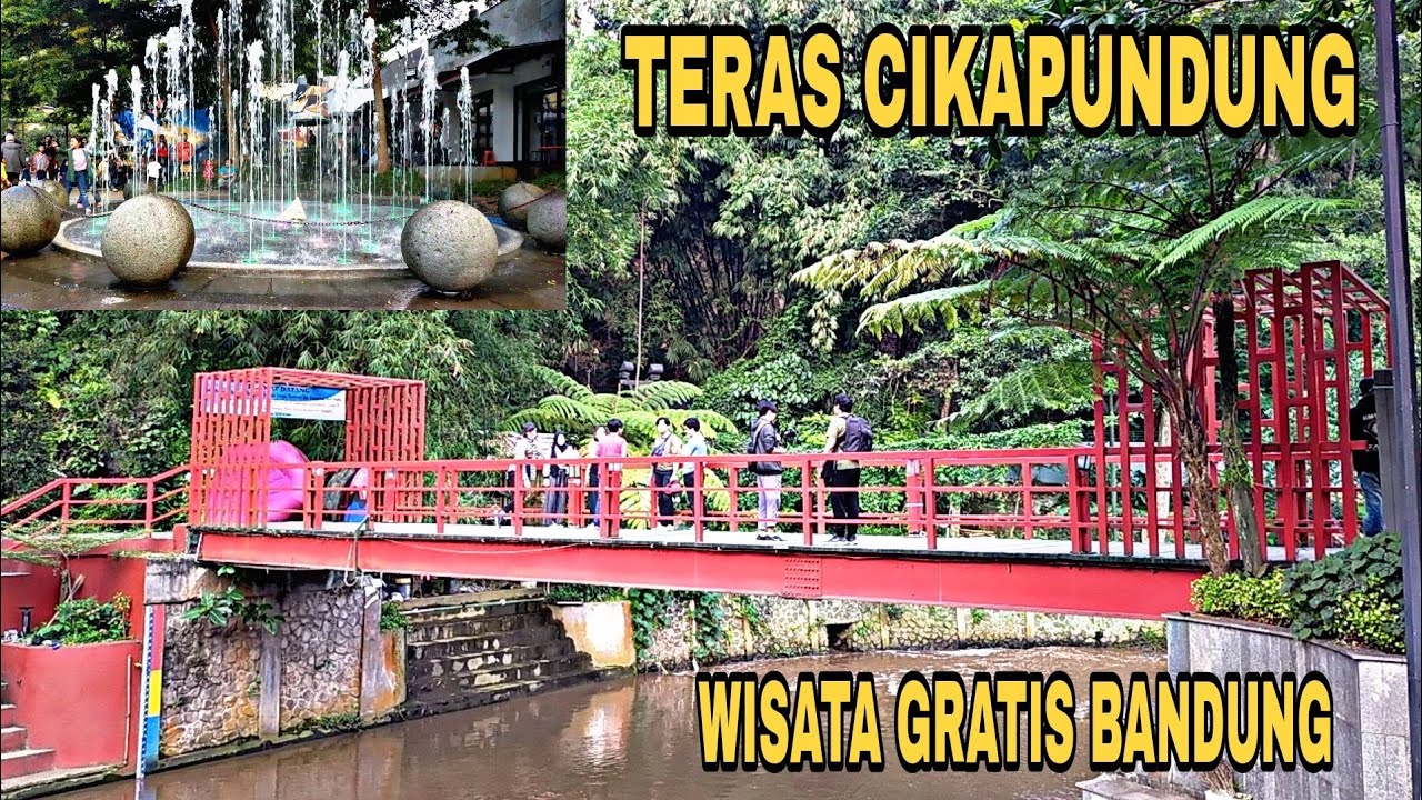 Teras Cikapundung | Wisata Gratis Bandung - YouTube
