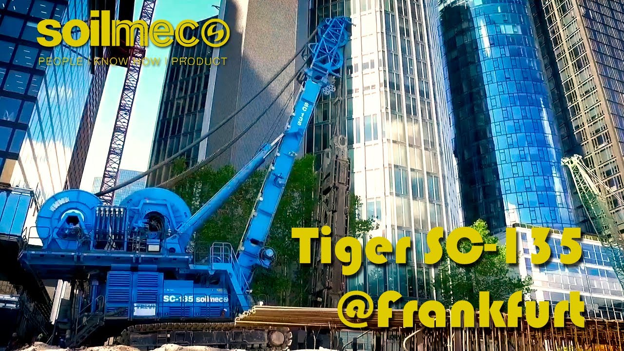 Tiger SC-135 at work in Frankfurt - YouTube