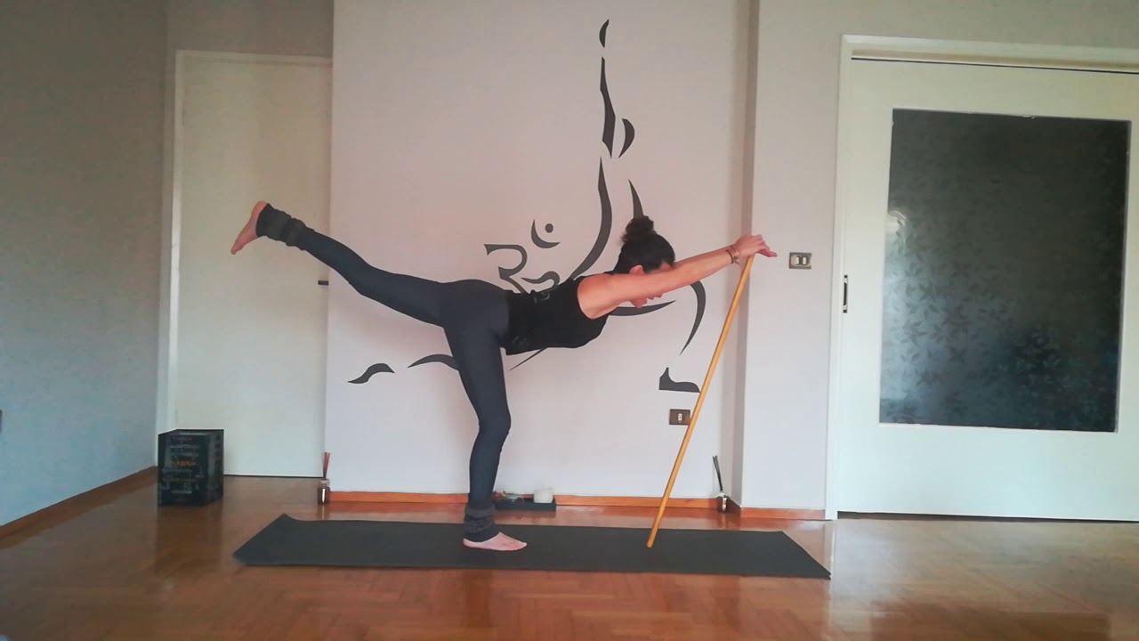 Pilates with stick - Πιλάτες με ξύλο - YouTube