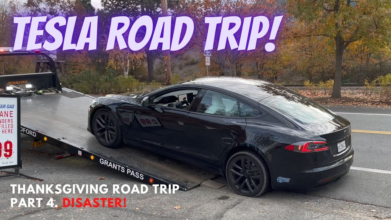 Tesla Model S Road Trip DISASTER! - Thanksgiving Road Trip Day 4 ...