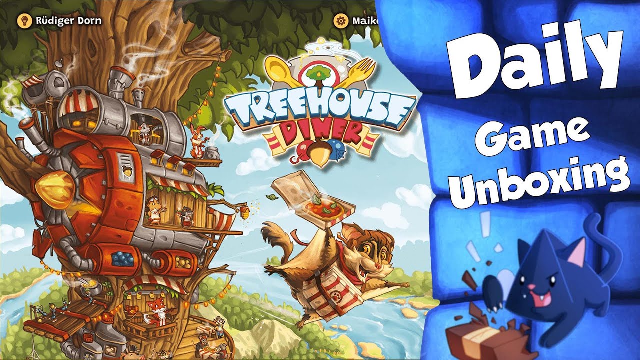 Treehouse Diner - Daily Game Unboxing - YouTube