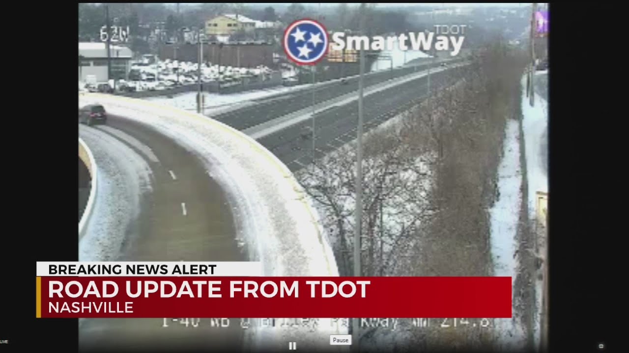 TDOT provides an update on road conditions in Middle Tennessee - YouTube