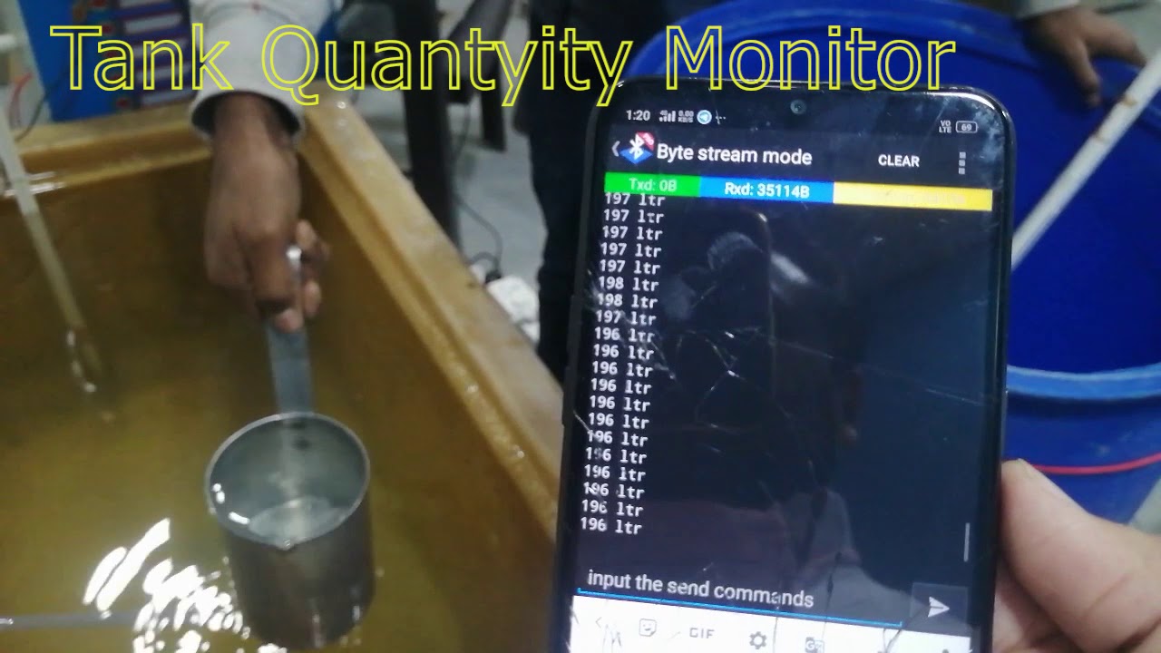 MILK TANK QUANTITY MONITOR - YouTube