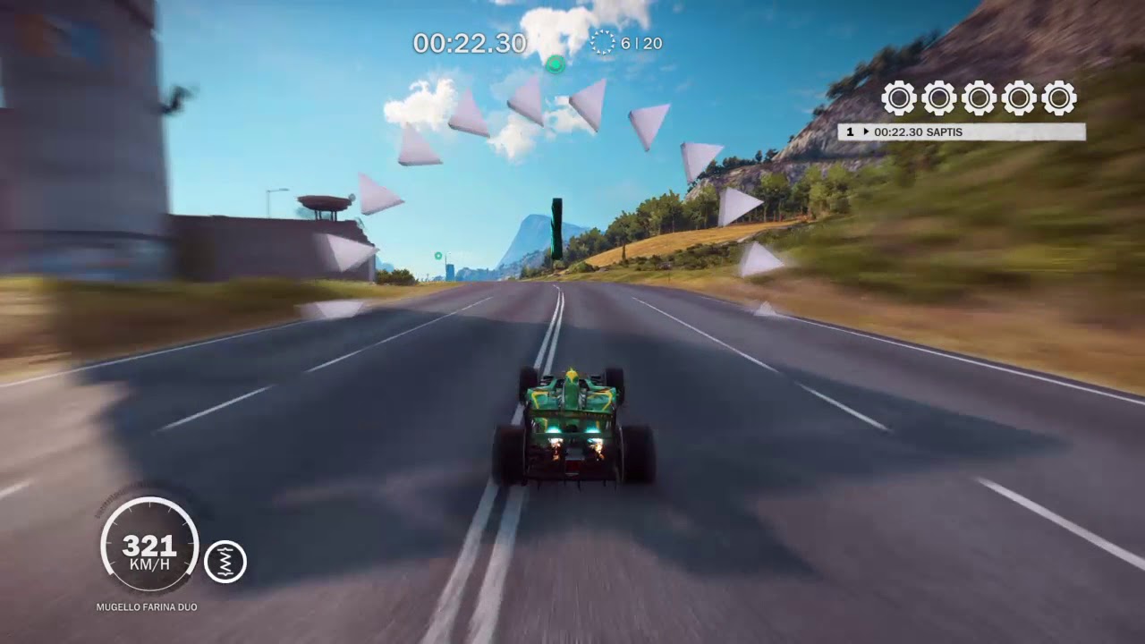 Just Cause 3 - F1 race. - YouTube