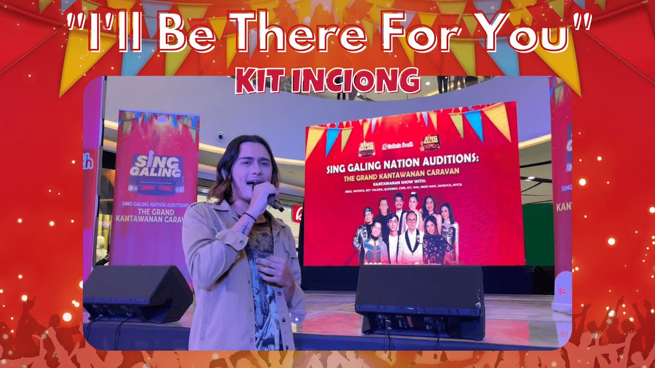 The Grand Kantawanan Caravan (Galleria South) Kit Inciong sings "I'll ...