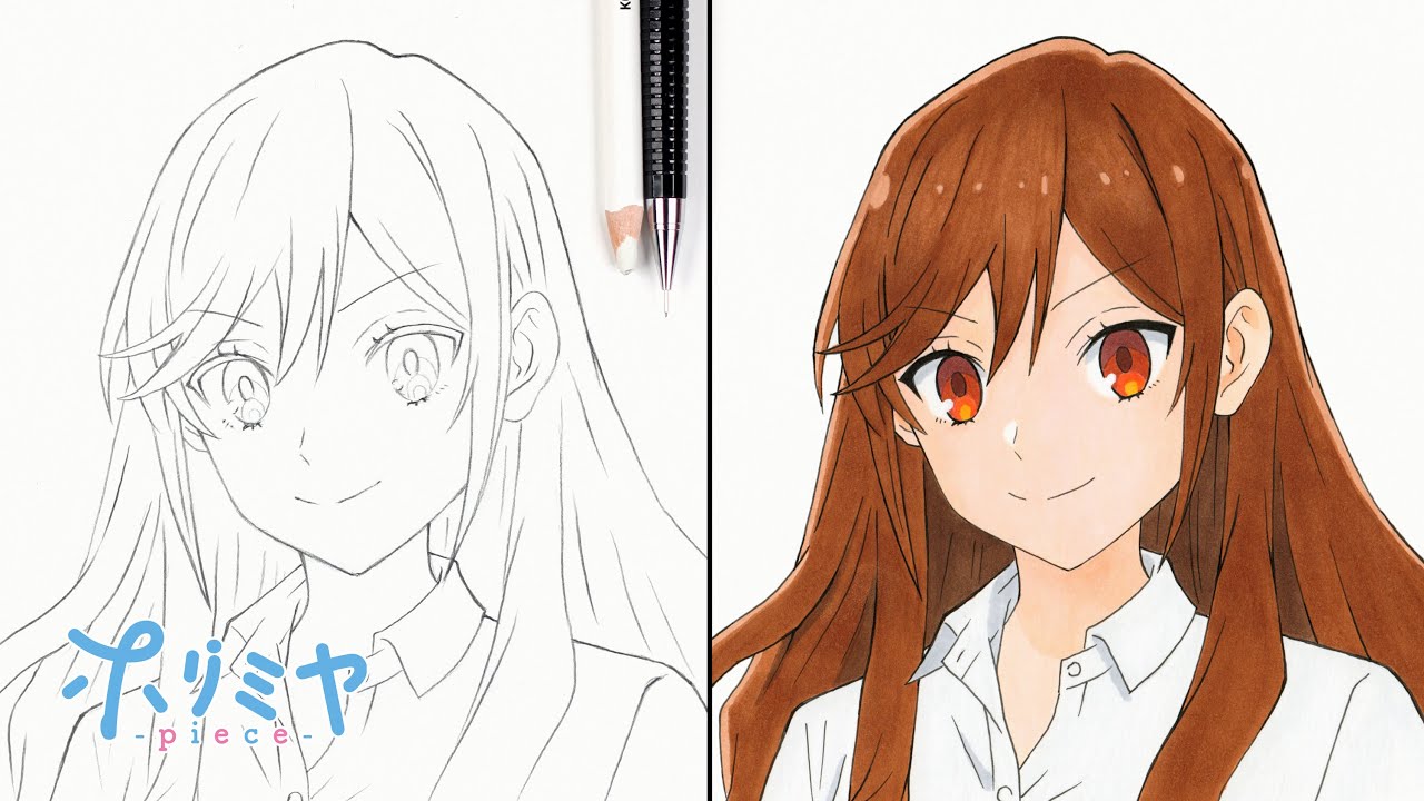 How to draw Hori Kyouko | horimiya | Hori and Miyamura - YouTube