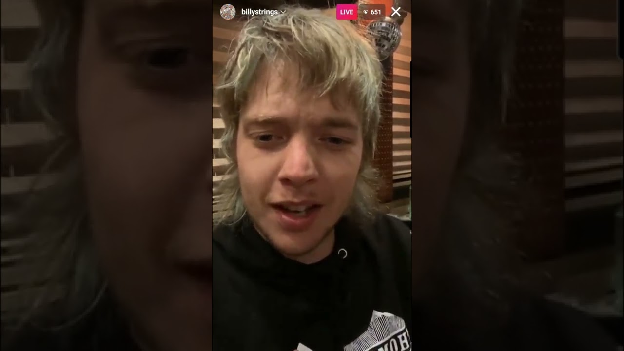 Billy Strings - Instagram Live Bus Fun w/ Billy & The Boys - YouTube