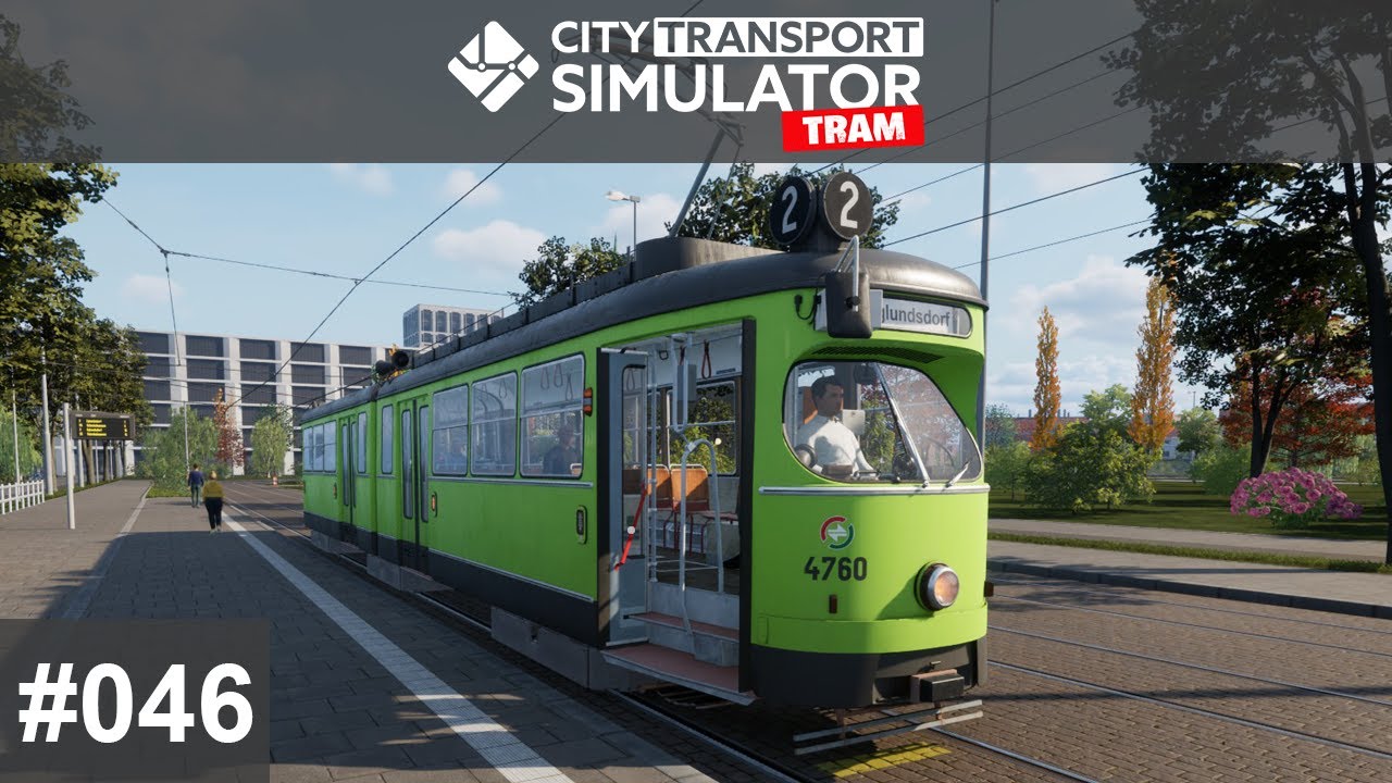 City Transport Simulator: Tram🚉[#046] Erste Tour mit der E1, Version 1. ...
