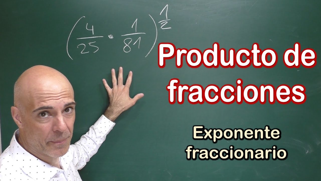 Fracciones con exponentes fraccionarios - YouTube