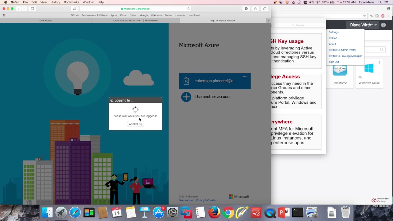 Using Centrify Identity Service To Secure Azure Console Access Youtube 2609