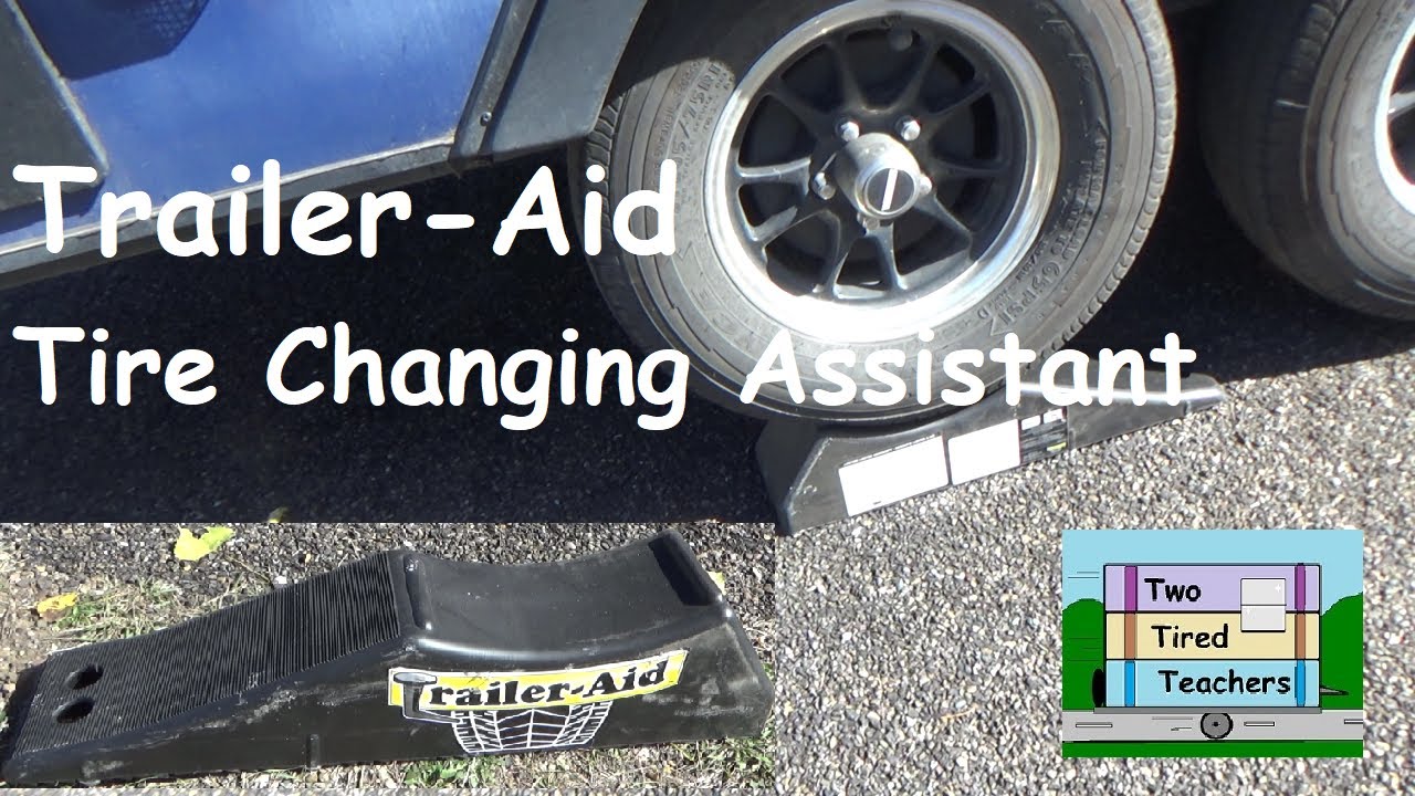 Trailer-Aid Tire Changing Assistant - YouTube