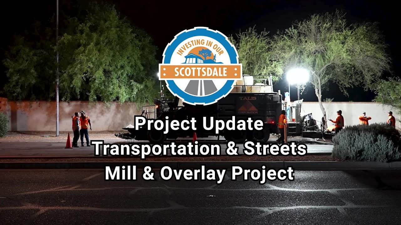 Scottsdale Road Crack Fill and Micro Seal | Mill & Overlay Project ...