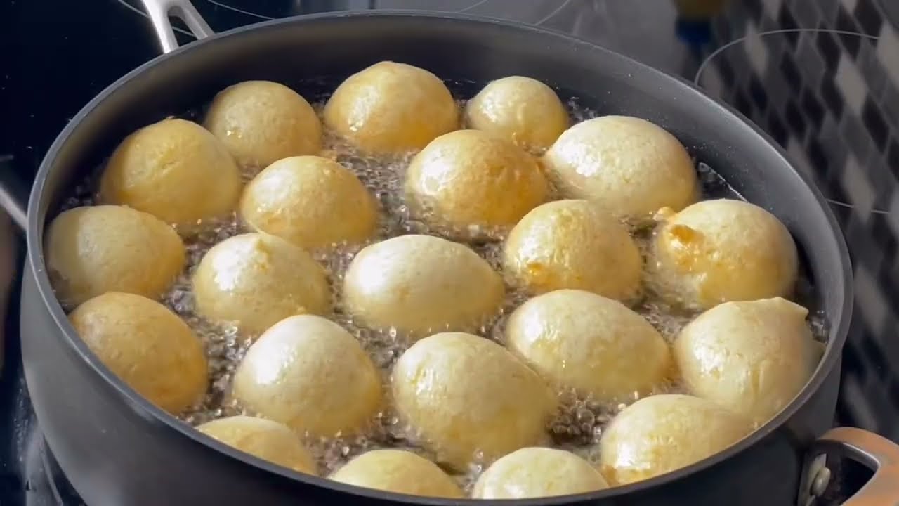 PERFECT GHANAIAN BOFROT WITH CONDENSED MILK / condensed milk puff puff ...