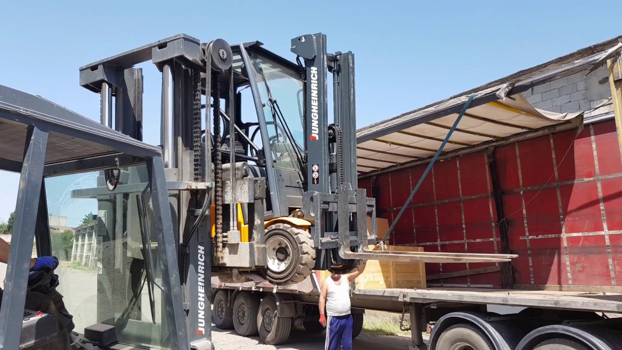 Jungheinrich DFG 660 & EFG 218 - YouTube