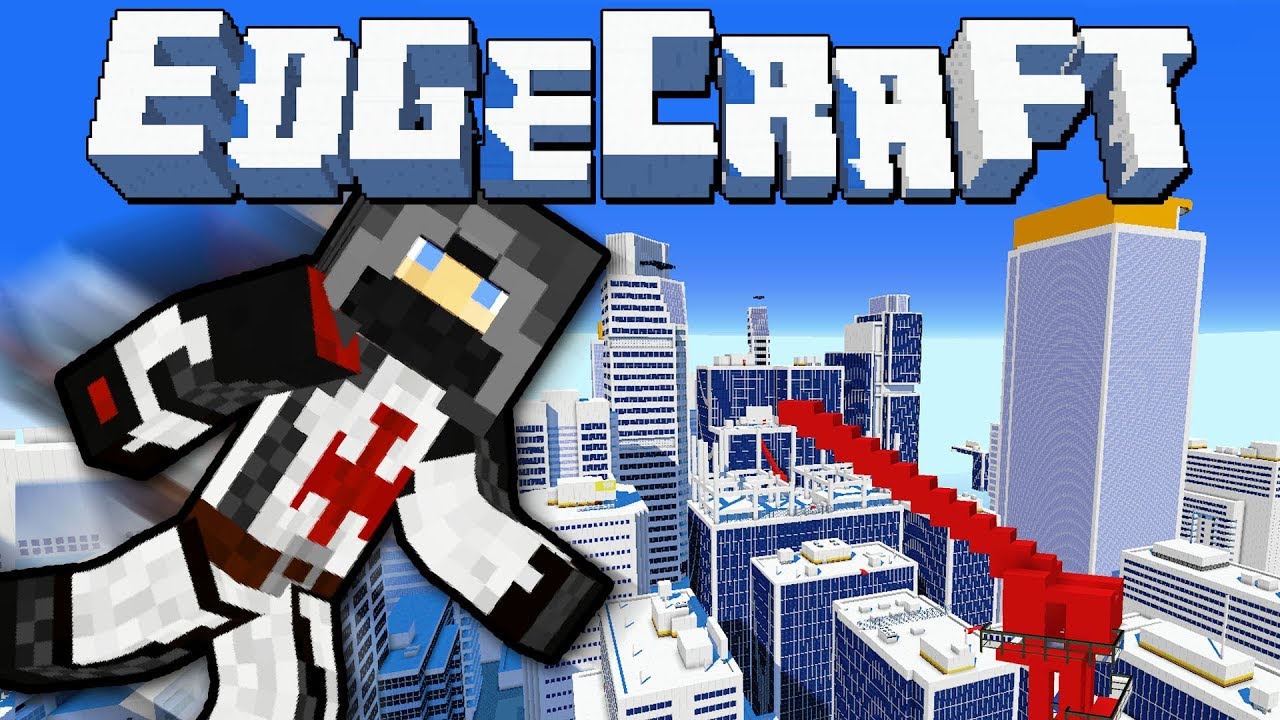 Minecraft Parkour Map - EdgeCraft Újra! - YouTube