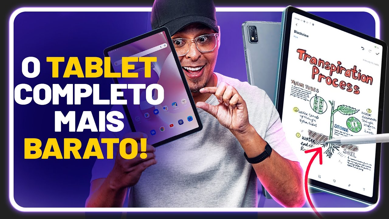 O TABLET BARATO MAIS COMPLETO QUE EU TESTEI! Com caneta e tudo ...