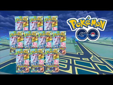 Pokemon Cards TCG Pokemon GO Booster Packs Opening - YouTube