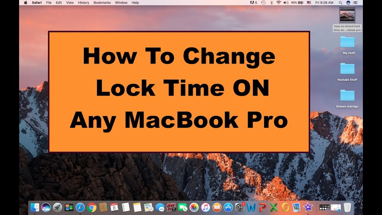 How To Change Lock Time On MacBook Pro Extend Time Or Decrease Time YouTube how-to-change-lock-time-on-macbook-pro-extend-time-or-decrease-time-youtube