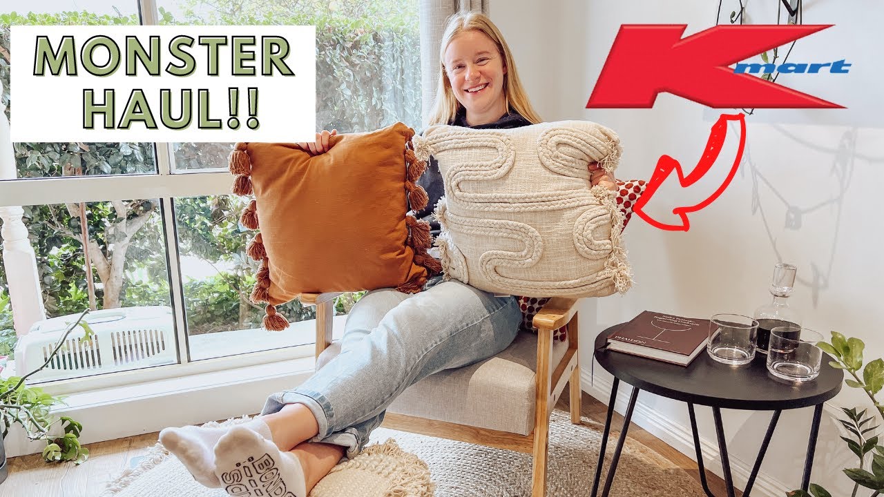 🛍 $500 KMART HAUL | Home Decor Styling | Staging a House Australia ...