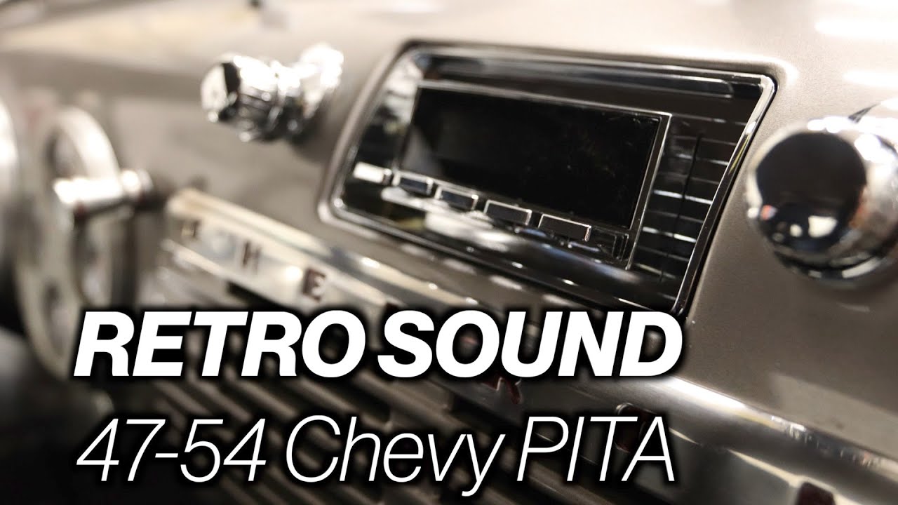Retrosound Stereo Install for the 47-54 Chevy Truck - YouTube