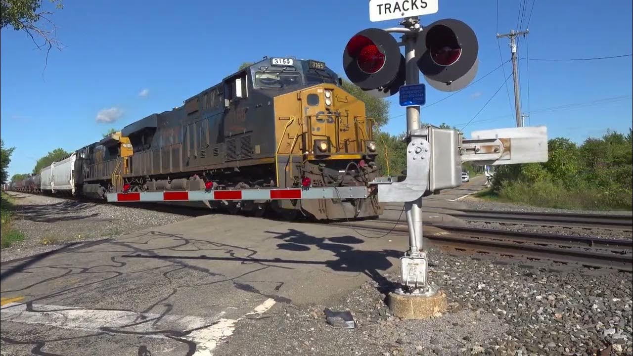 Big CSX Coal Train With Surprise! The #1 Train On CSX I001! GP39-2 Low Ride View + More Trains ...