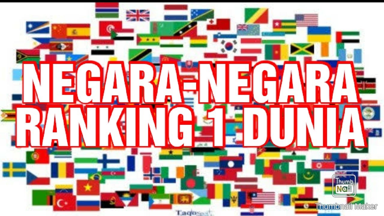 NEGARA-NEGARA RANKING SATU DUNIA - FUN FACT - KUIS PENGETAHUAN UMUM ...