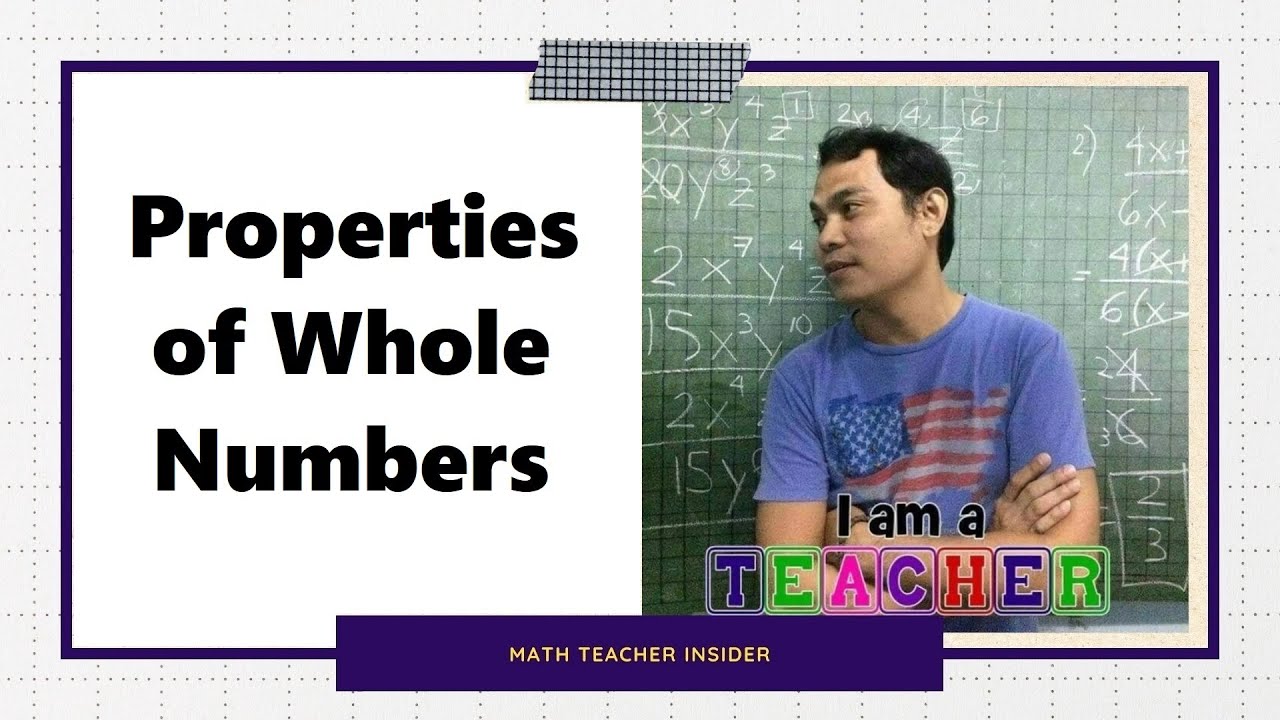 Properties of Whole Numbers - YouTube