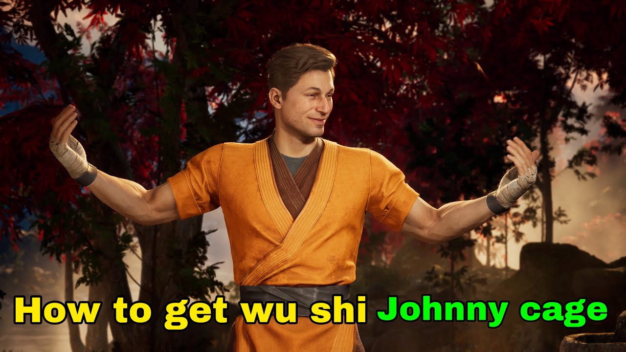Mortal Kombat 1 - How to get wu shi Johnny Cage skin (EASY) - YouTube