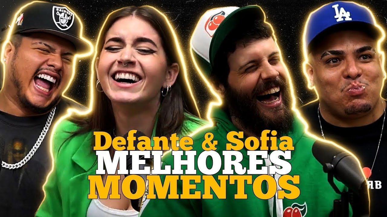 DIOGO DEFANTE E SOFIA SANTINO NO PODPAH - MELHORES MOMENTOS - YouTube