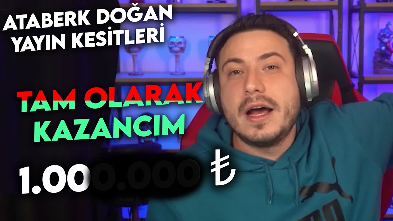 ATABERK DOĞAN NET GELİRİNİ SÖYLÜYOR! | Ataberk Doğan Yayın Komik ...