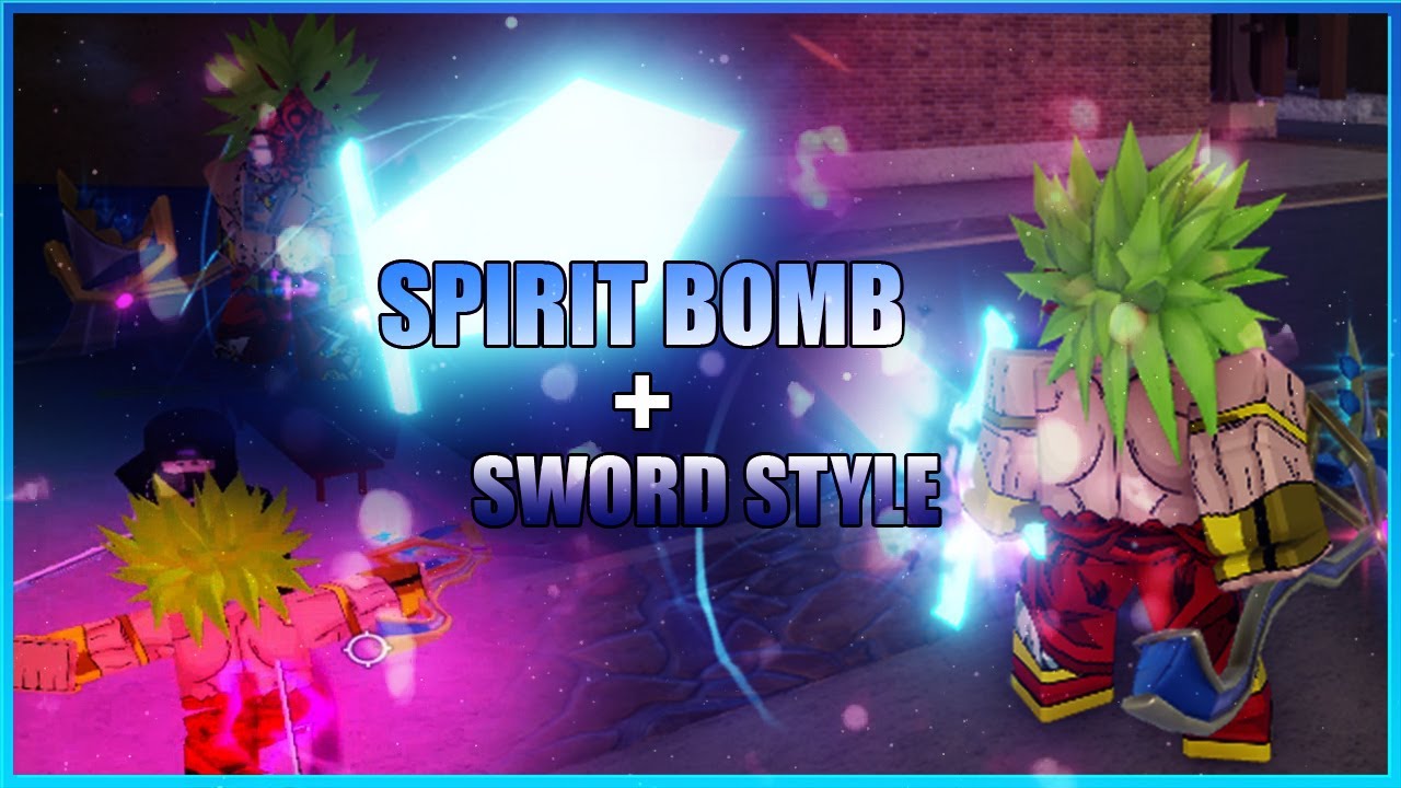 Spirit bomb + Sword style | Your Bizarre Adventure - YouTube