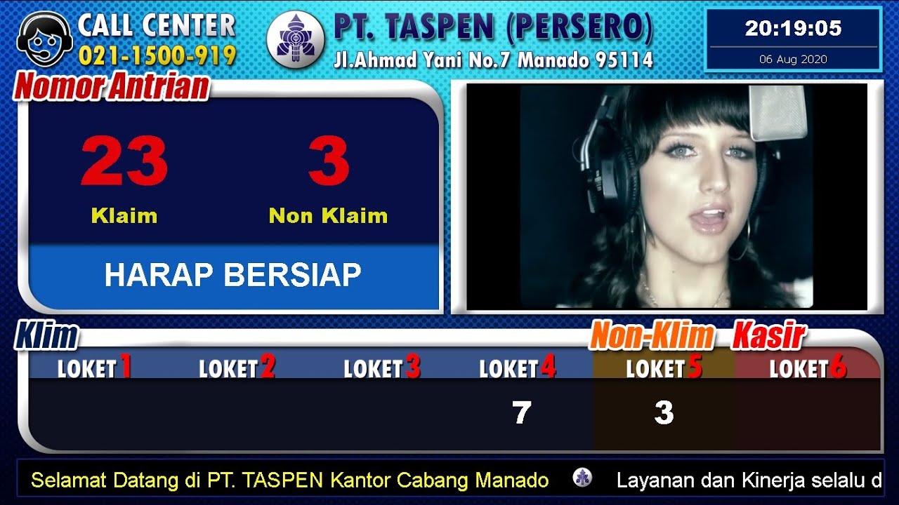 Aplikasi antrian - YouTube