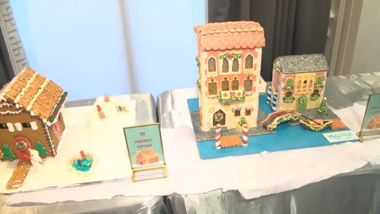 Taking A Look Around ‘Gingerbread Lane’ At The Ballantyne Hotel - YouTube