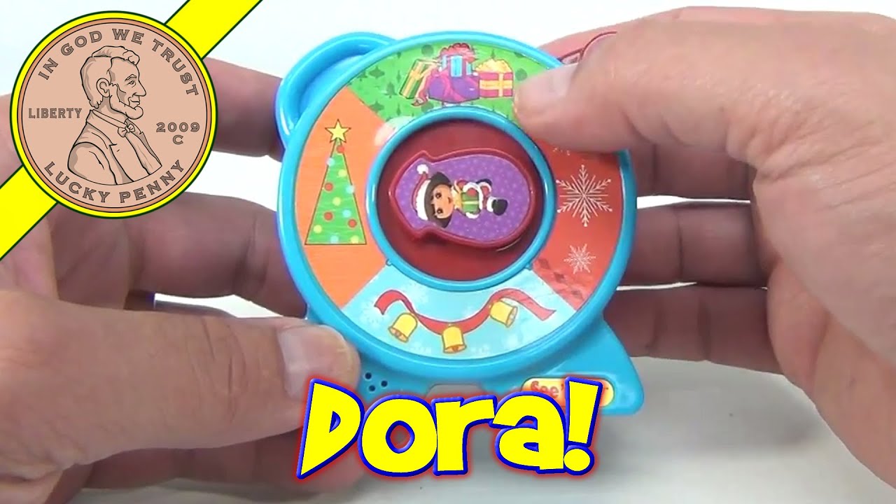 See 'N Say Junior Dora The Explorer Christmas Clip On Toy, 2008 Mattel ...