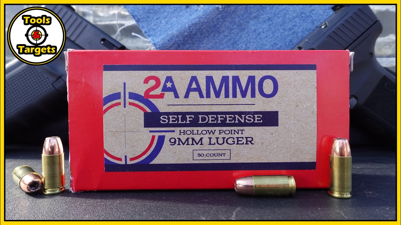 An Unknown HERO?...2A AMMO 9mm 124 Grain Self-Defense Ammo Ballistic ...