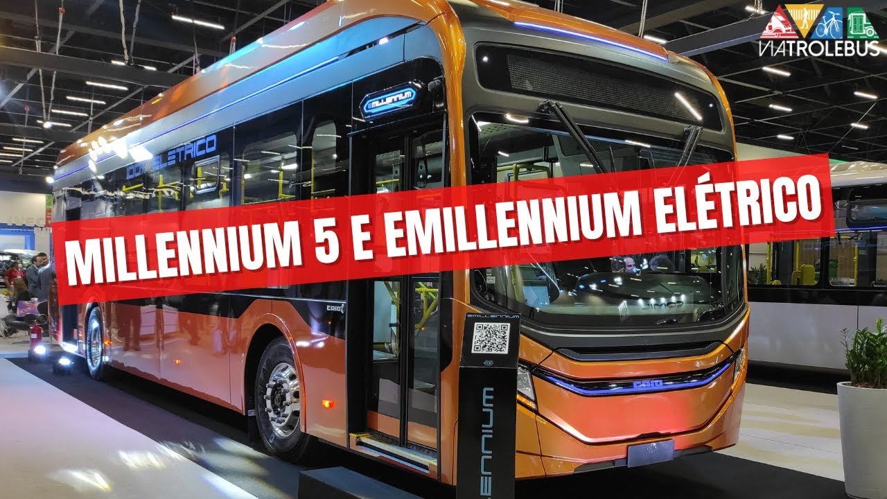 MILLENNIUM 5 É APOSTA EM ÔNIBUS MAIS LEVES E SUSTENTÁVEIS - YouTube