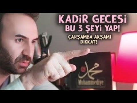 Kadir Gecesi Sakın Uyuma Ve Bu 3 Şeyi Yap..Kim bu 3 şeyi yaparsa o gece bak nelere şahit olur..