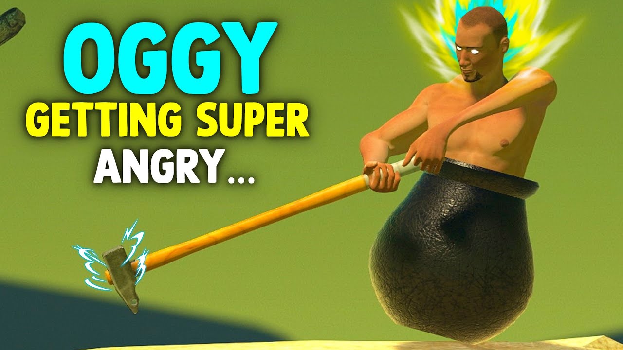 Oggy Is Super Angry | Getting Over It | Funniest Moments - YouTube
