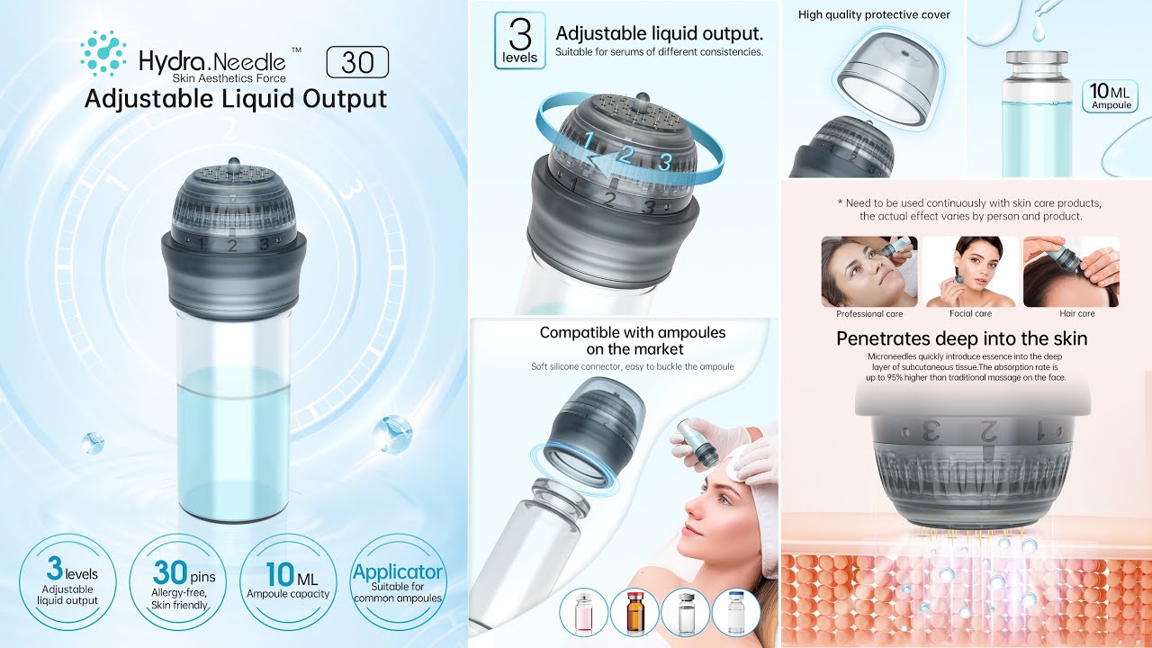 How to use Hydra needle HN30 microneedle? - YouTube