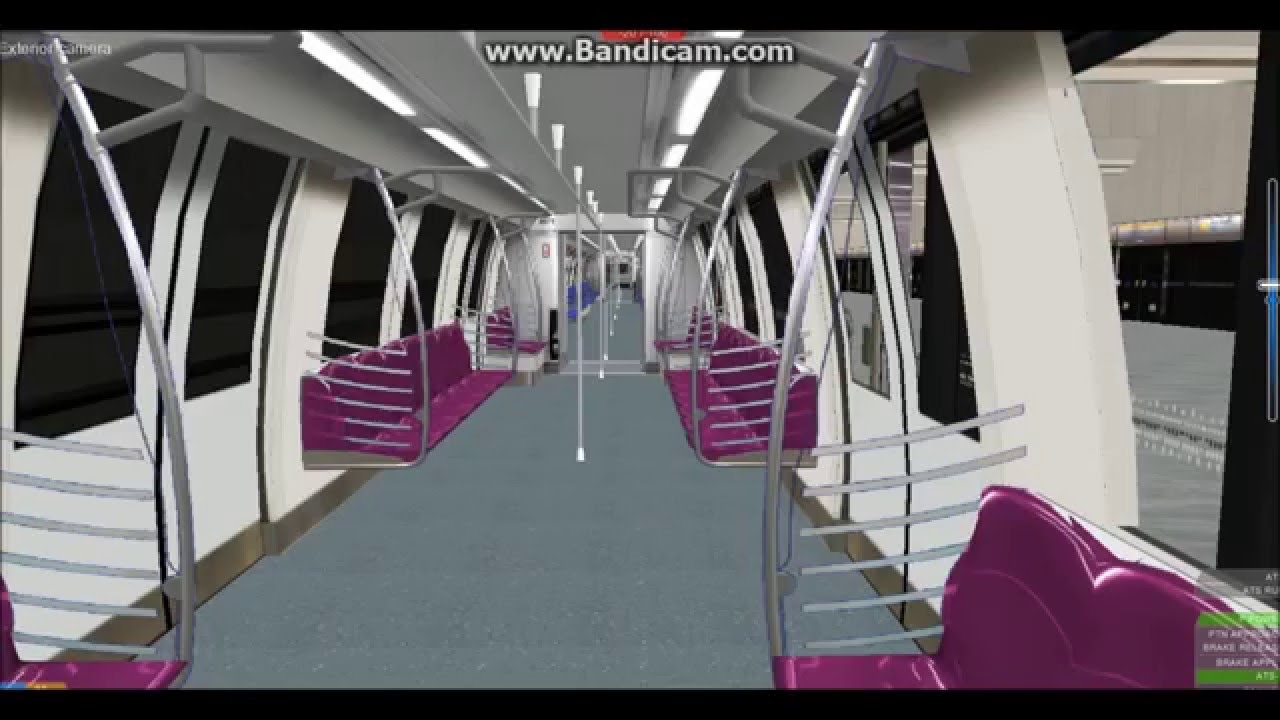 [openBVE] [SMRT Trains] [Circle Line] [Alstom Metropolis C830] (Set 807 ...