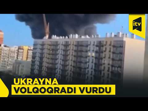 Volqoqradda dron həyəcanı: stansiyada yanğın